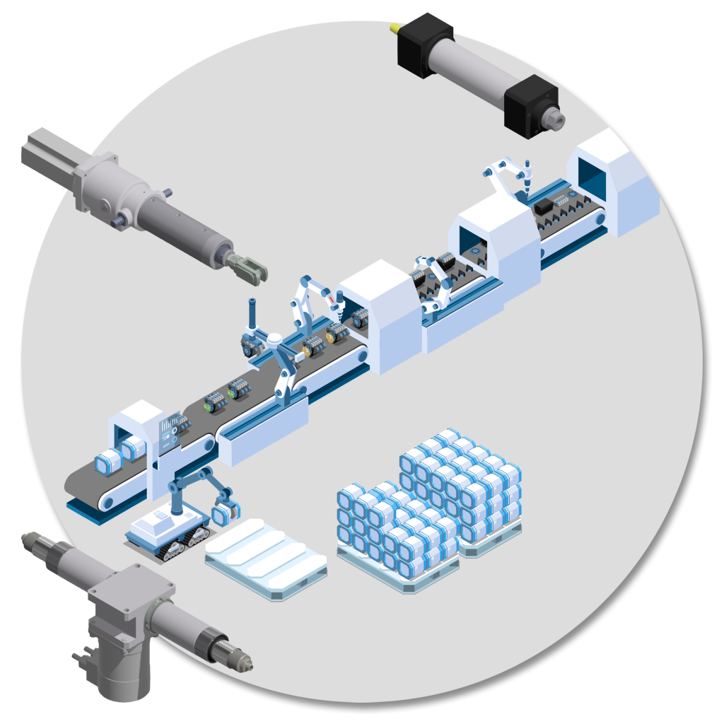 Electric linear actuators and industry 4.0 principles | MecVel srl